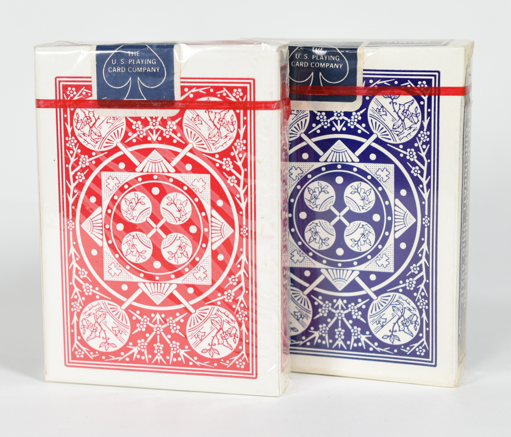Pair of Tally-Ho No. 9 Playing Cards (Blue Seal) - Quicker than the Eye