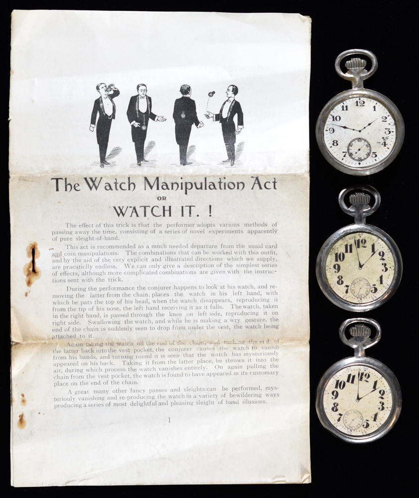 The Watch Manipulation Act, or Watch It! - Quicker than the Eye