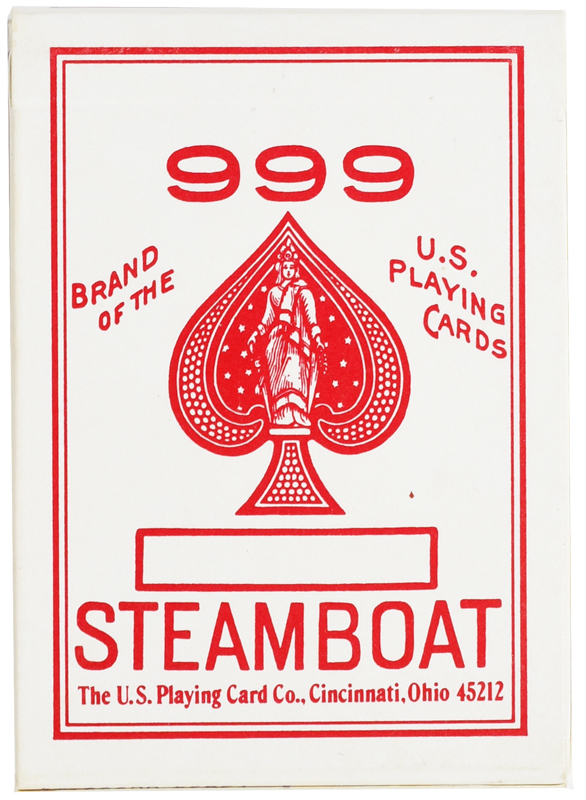 Steamboat 999 Playing Cards Sealed Deck - Quicker than the Eye