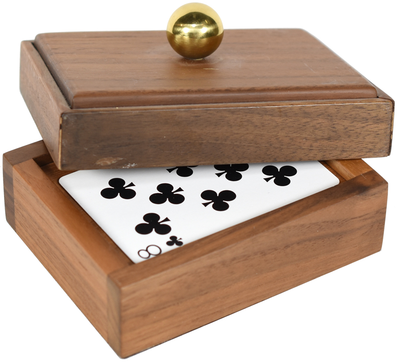 Milson Worth Locking Card Box - Quicker than the Eye