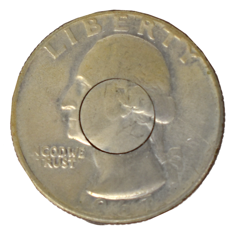 Cigarette Through Quarter - Quicker than the Eye