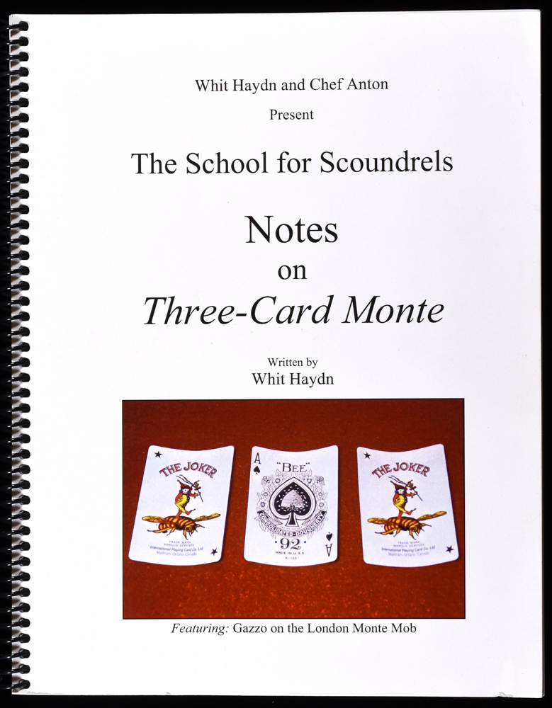 Notes on Three-Card Monte - Quicker than the Eye