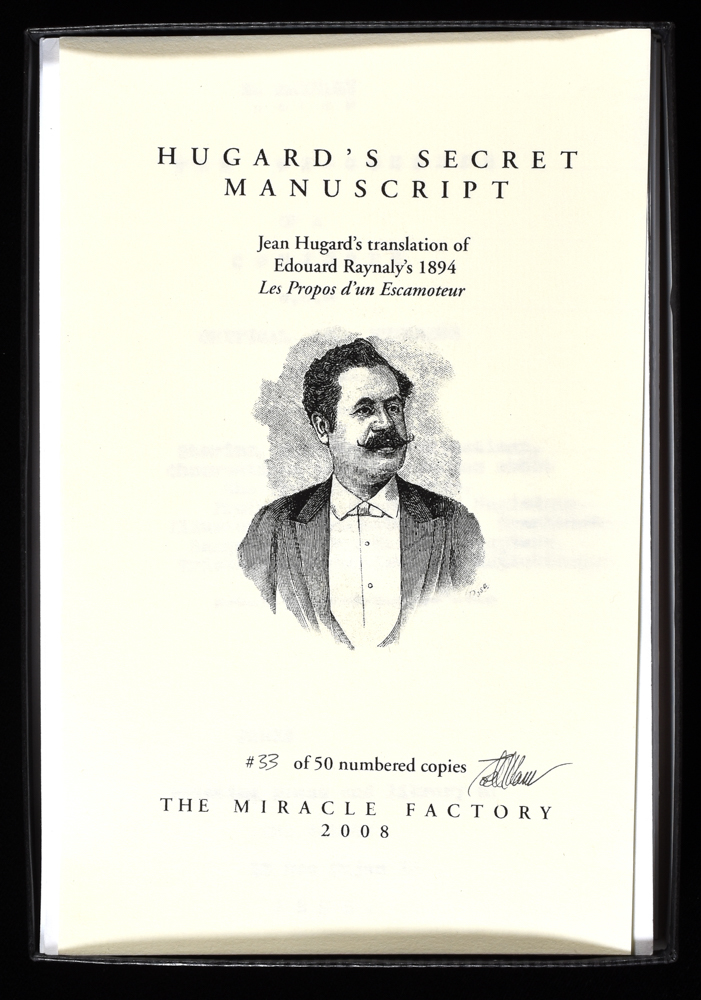 Hugard's Secret Manuscript - Quicker than the Eye