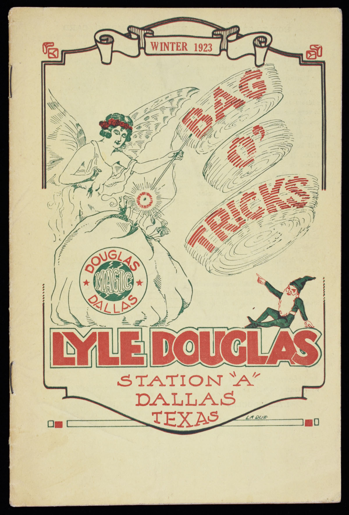 Bag O' Tricks, Lyle Douglas - Quicker than the Eye