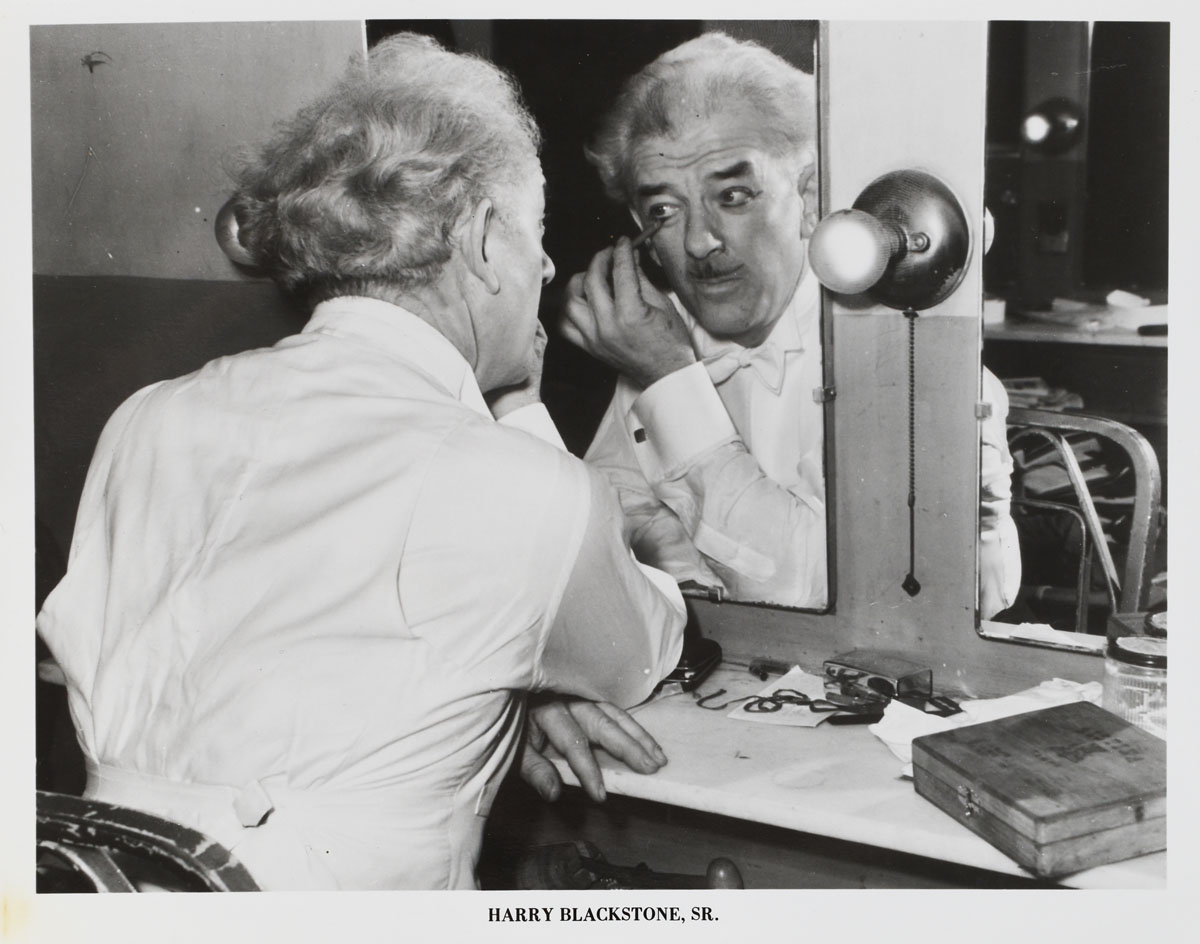 Harry Blackstone Candid Portrait - Quicker than the Eye