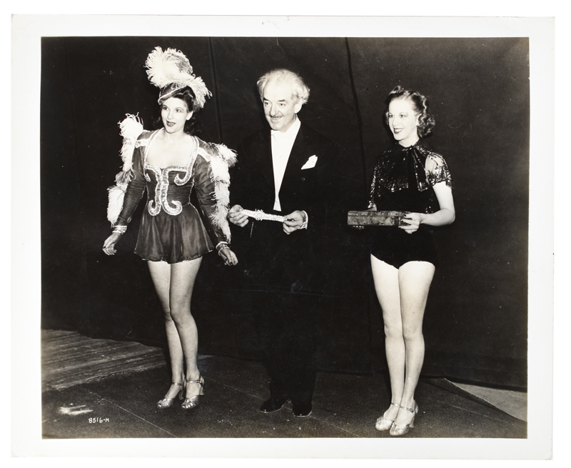 Harry Blackstone on Stage with His Assistants - Quicker than the Eye