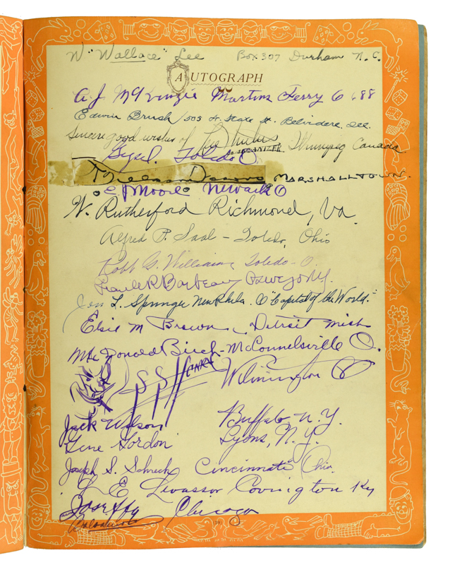 Second Annual I. B. M. Convention Souvenir Program (Signed) - Quicker ...