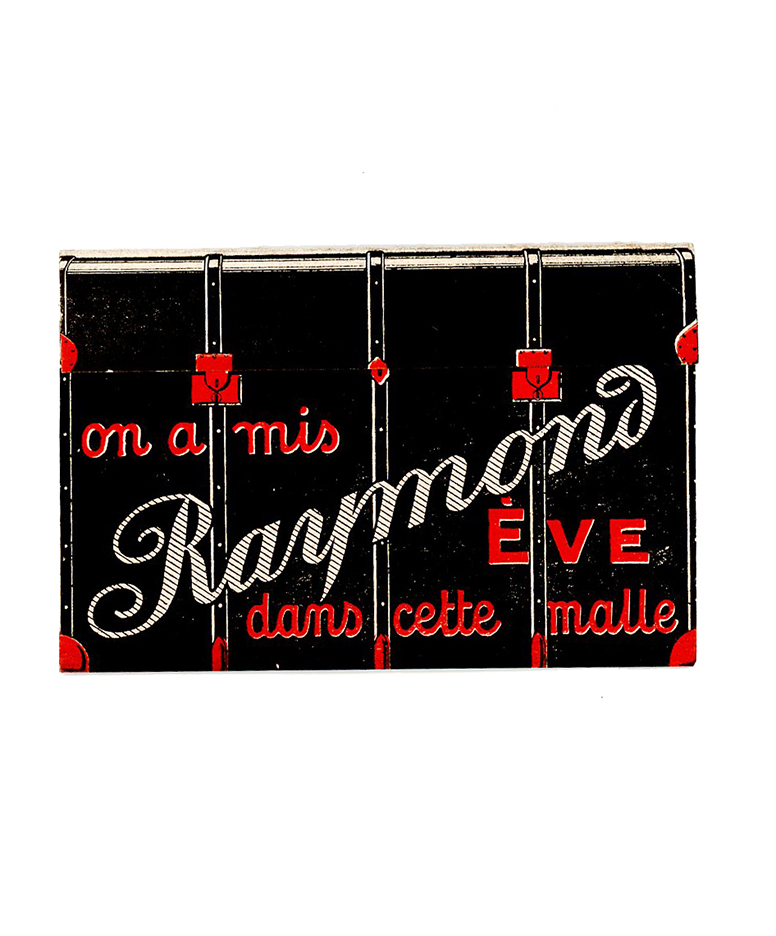 The Great Raymond Trunk Advertisement - Quicker than the Eye