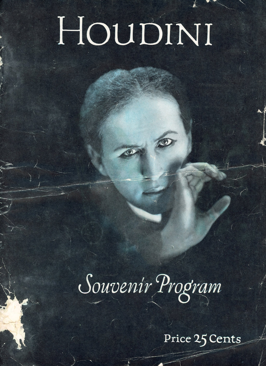 Houdini Final Tour Souvenir Program - Quicker than the Eye