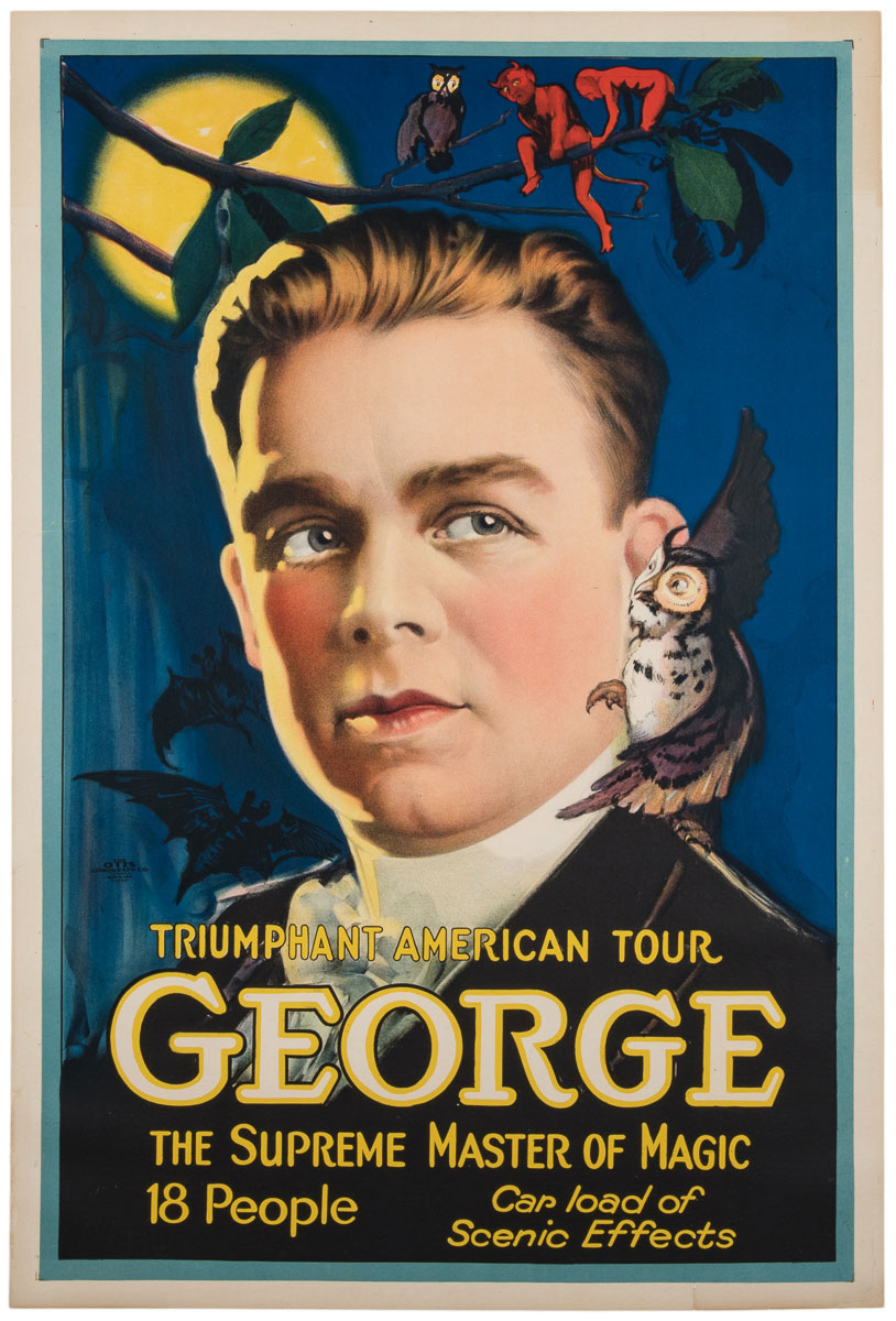 George Portrait Poster - Quicker than the Eye