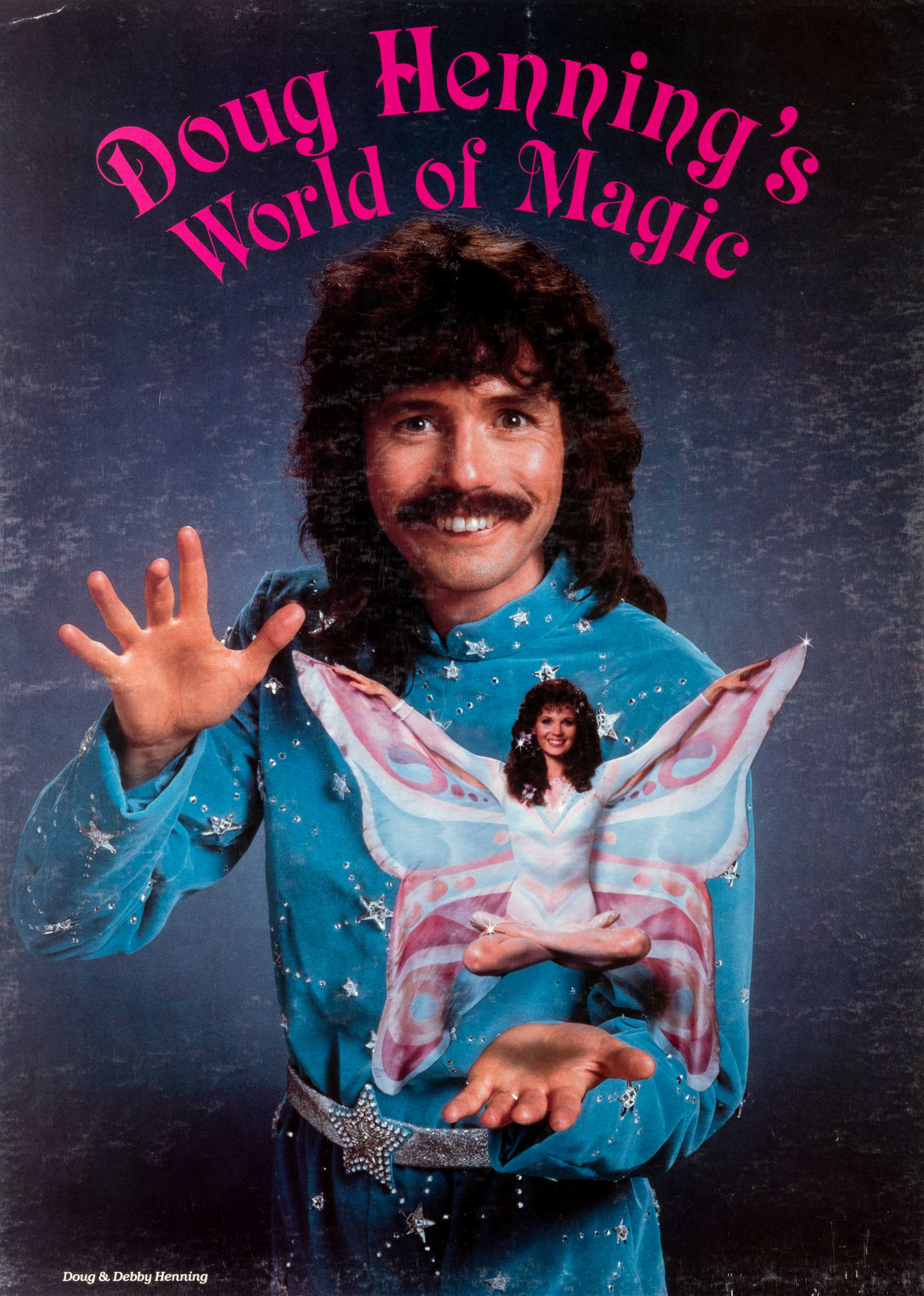 Doug Henning's World of Magic Window Card - Quicker than the Eye