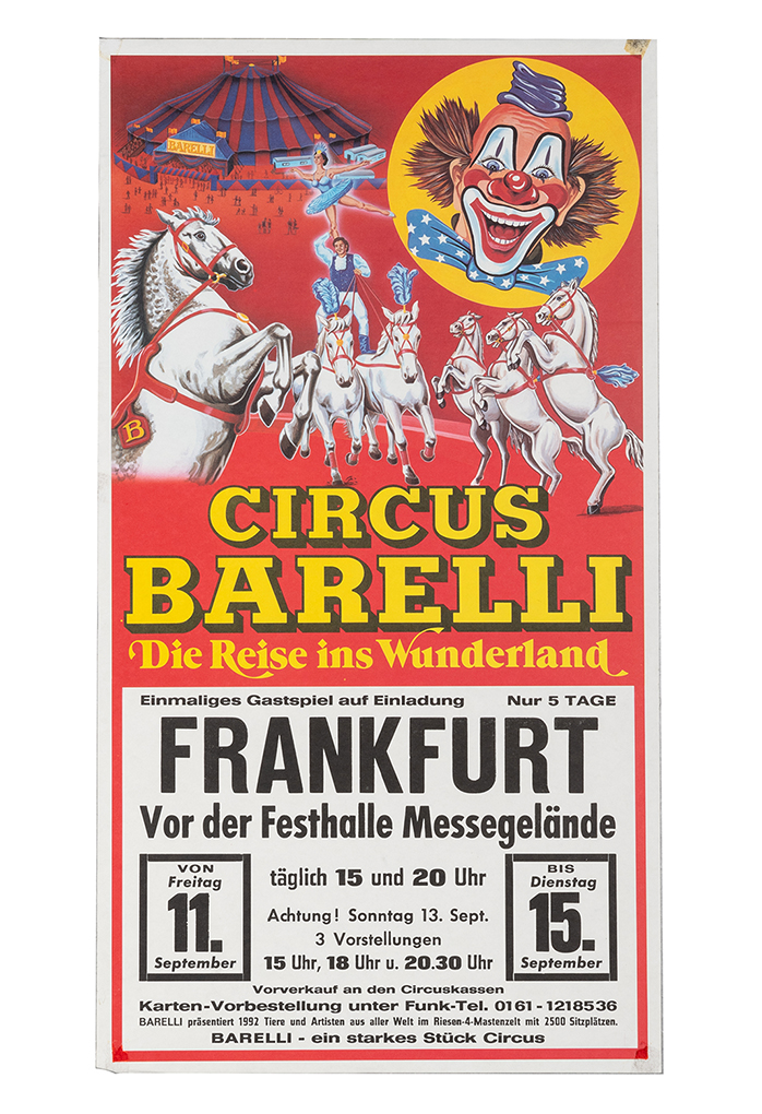 Circus Barelli Poster - Quicker than the Eye