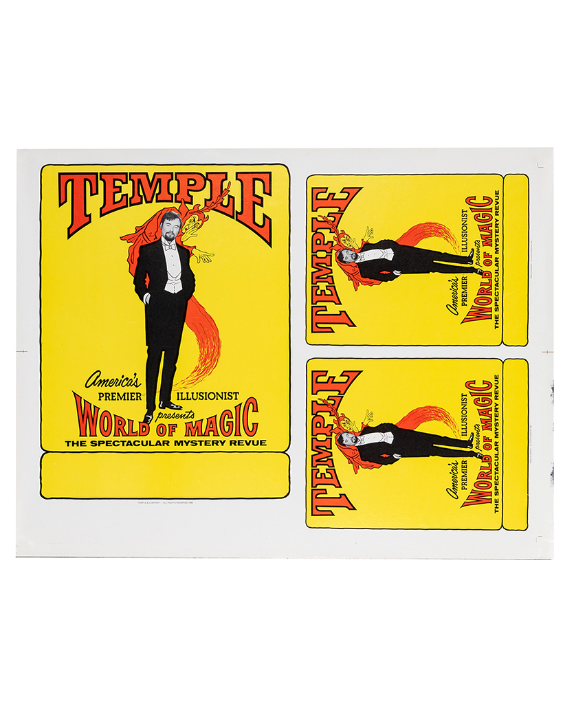 Phil Temple Printers Proofs Posters - Quicker than the Eye