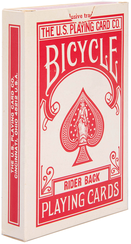 Bicycle Rider Back Jumbo Playing Cards - Quicker than the Eye