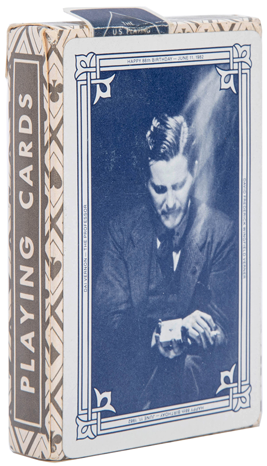 Dai Vernon 88th Birthday Memorial Deck (Portrait) - Quicker than the Eye