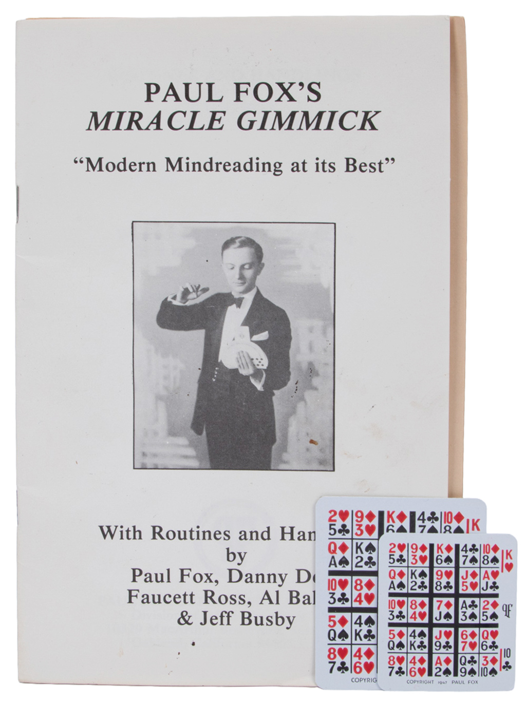 Paul Fox's Miracle Gimmick - Quicker than the Eye