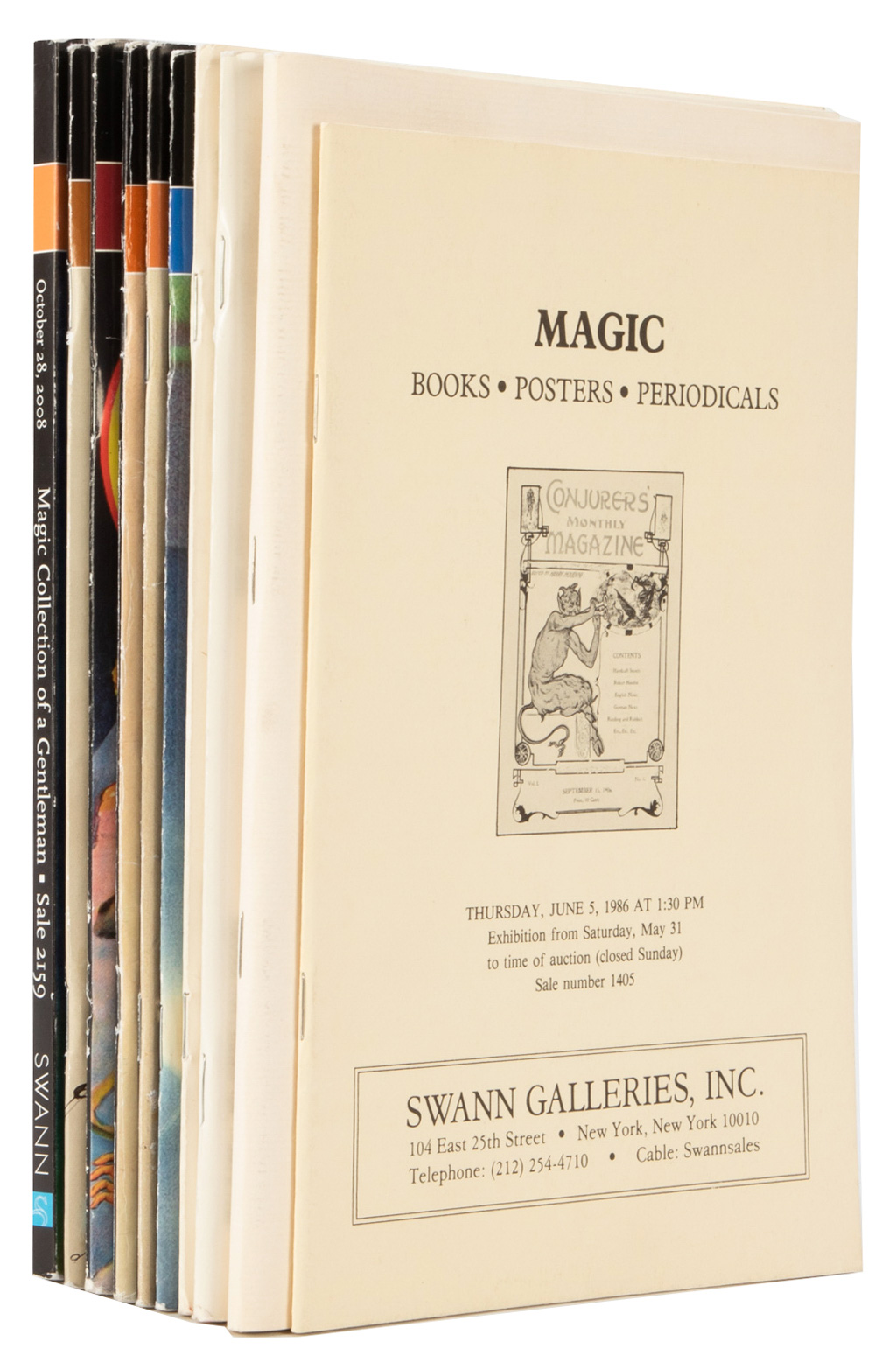 Collection of Swann Galleries Catalogs - Quicker than the Eye