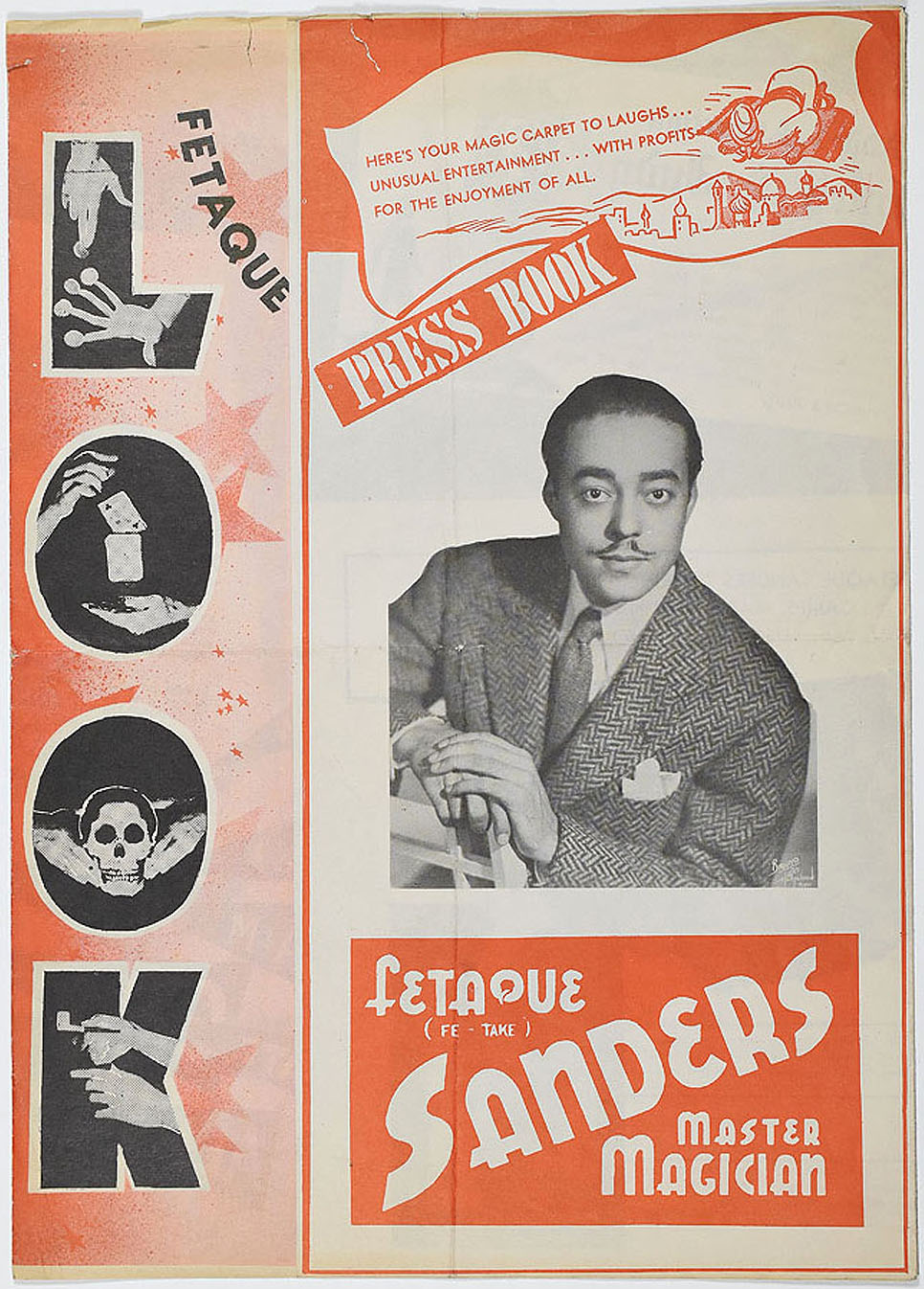 Fetaque Sanders, Master Magician - Quicker than the Eye