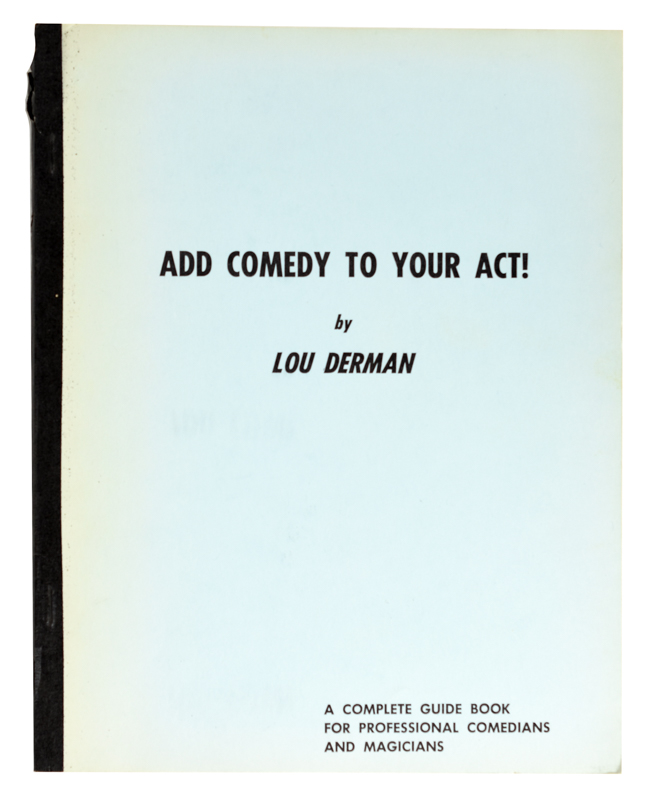 Add Comedy to Your Act! - Quicker than the Eye