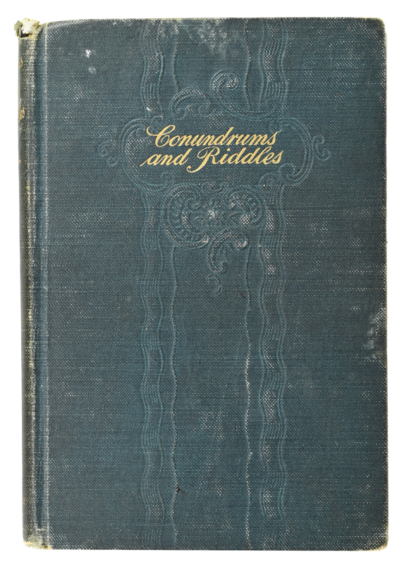 Conundrums, Riddles, Puzzles and Gags - Quicker than the Eye