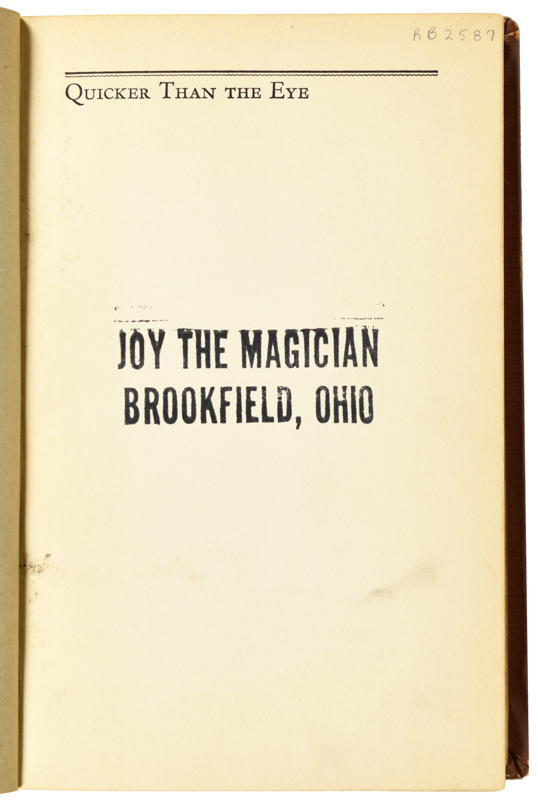 Quicker than the Eye - Quicker than the Eye