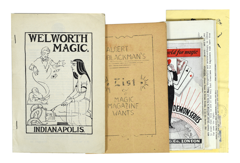 Price Lists of Magic Books - Quicker than the Eye