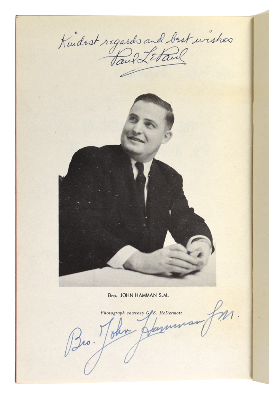 The Card Magic of Bro. John Hamman S. M. (Inscribed and Signed ...