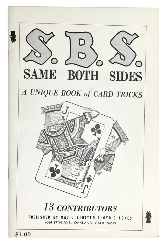S. B. S. Same Both Sides: A Unique Book of Card Tricks - Quicker than ...