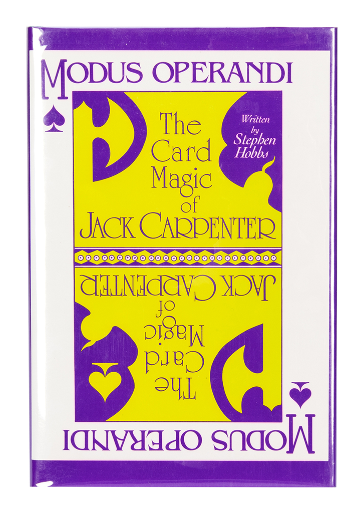 Modus Operandi: The Card Magic of Jack Carpenter - Quicker than the Eye