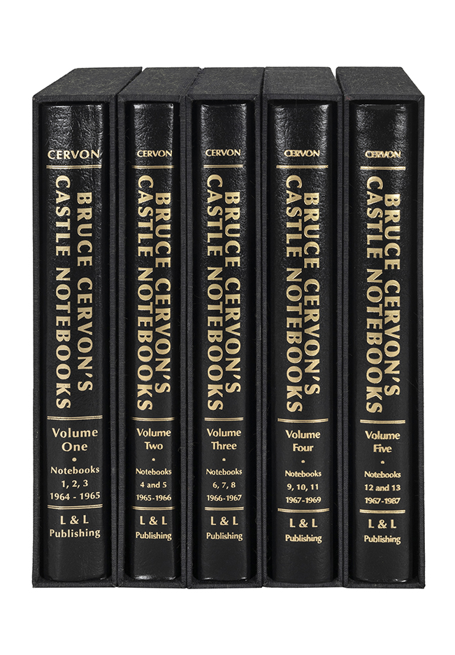 Bruce Cervon's Castle Notebooks Volume One to Five - Quicker than the Eye