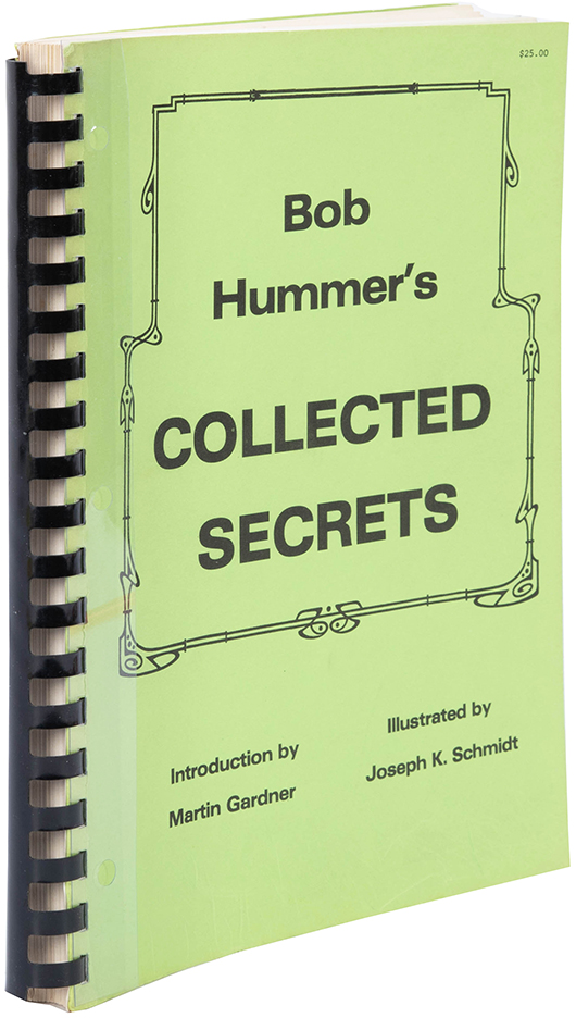 Bob Hummer's Collected Secrets - Quicker than the Eye