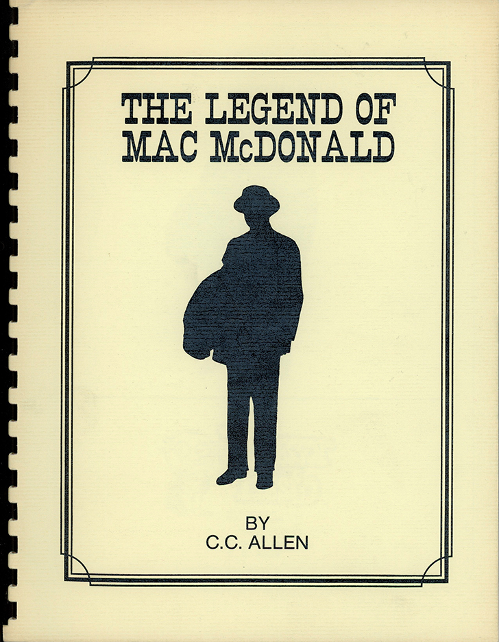 The Legend of Mac McDonald - Quicker than the Eye