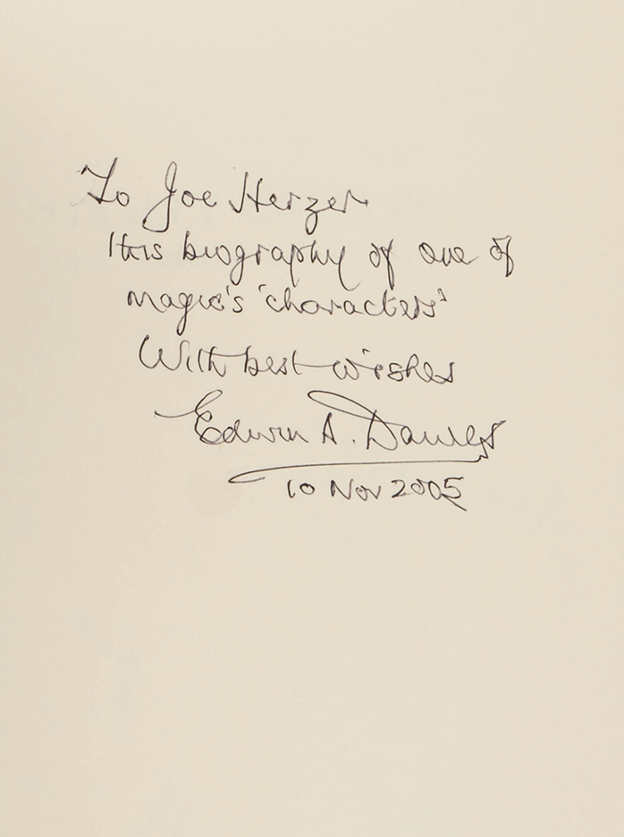 Stanley Collins: Conjurer, Collector, and Iconoclast (Inscribed and ...