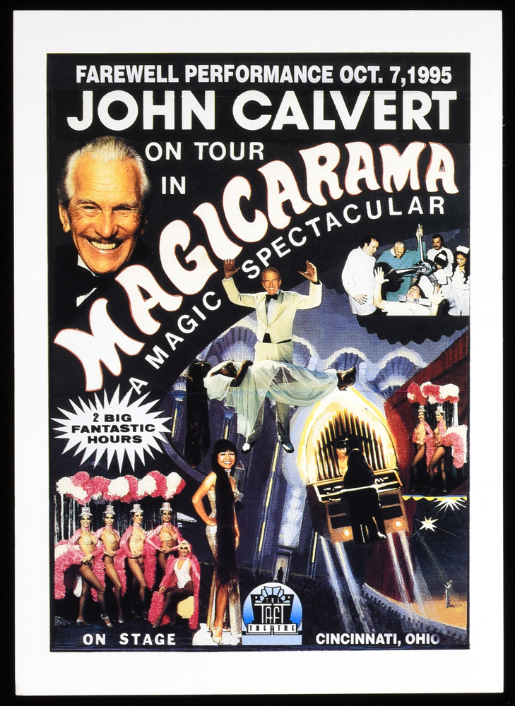 John Calvert Magicarama Advertisement - Quicker than the Eye John Calvert Magicarama Advertisement - Quicker than the Eye