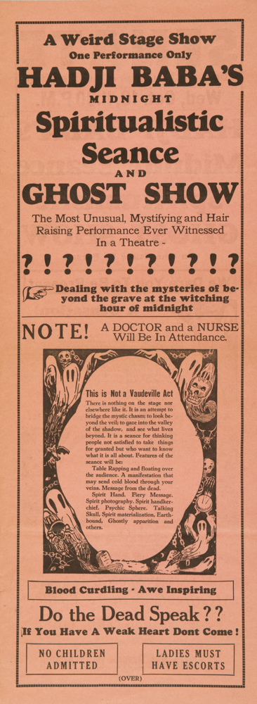 Hadji Baba Broadside - Quicker than the Eye