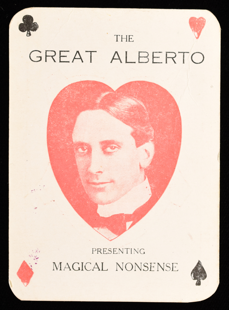 The Great Alberto Throw-Out Card - Quicker than the Eye