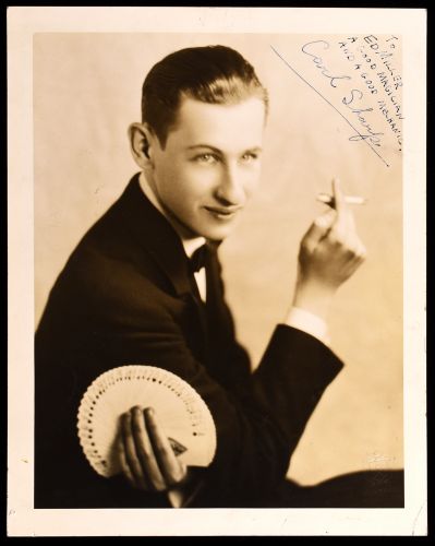 Carl Sharp Portrait, Signed - Quicker than the Eye