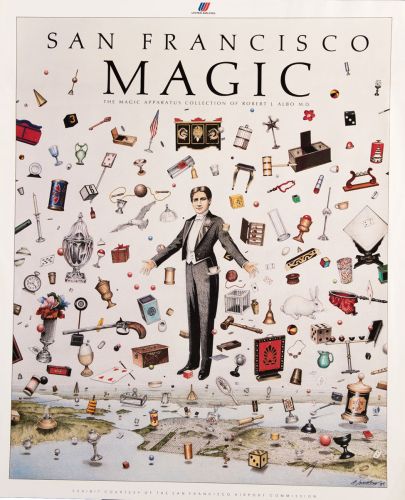 San Francisco Magic Exhibit Poster - Quicker than the Eye