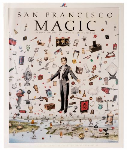 San Francisco Magic Exhibit Poster - Quicker than the Eye