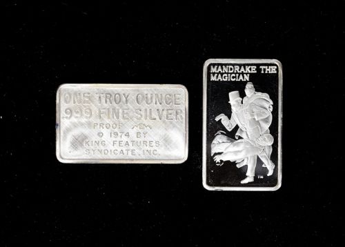 Mandrake The Magician Token (Silver) - Quicker than the Eye